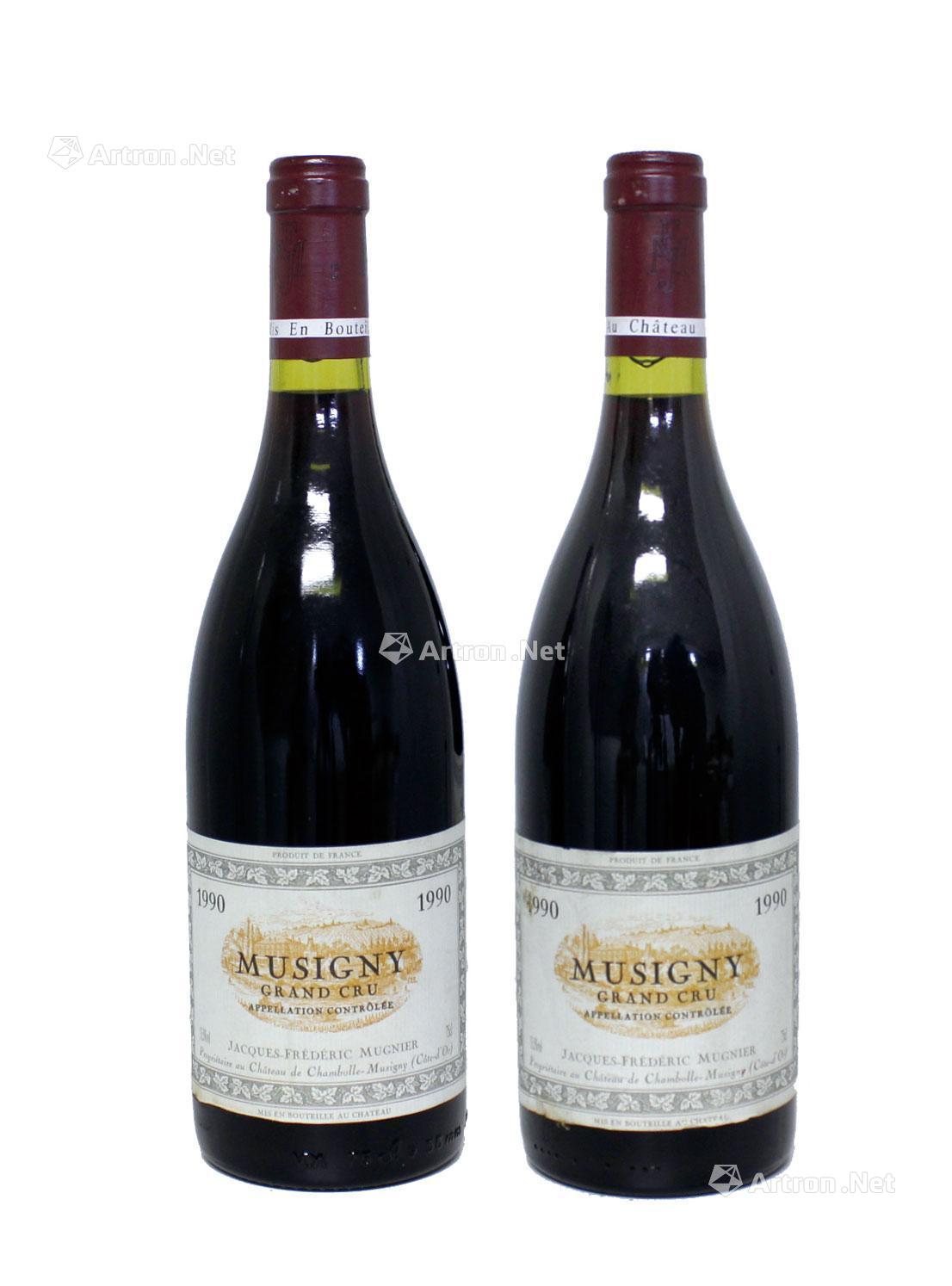 【LE MUSIGNY，JACQUES-FRÉDÉRIC MUGNIER，Côte de Nuits Grand Cru 1990，2 ...