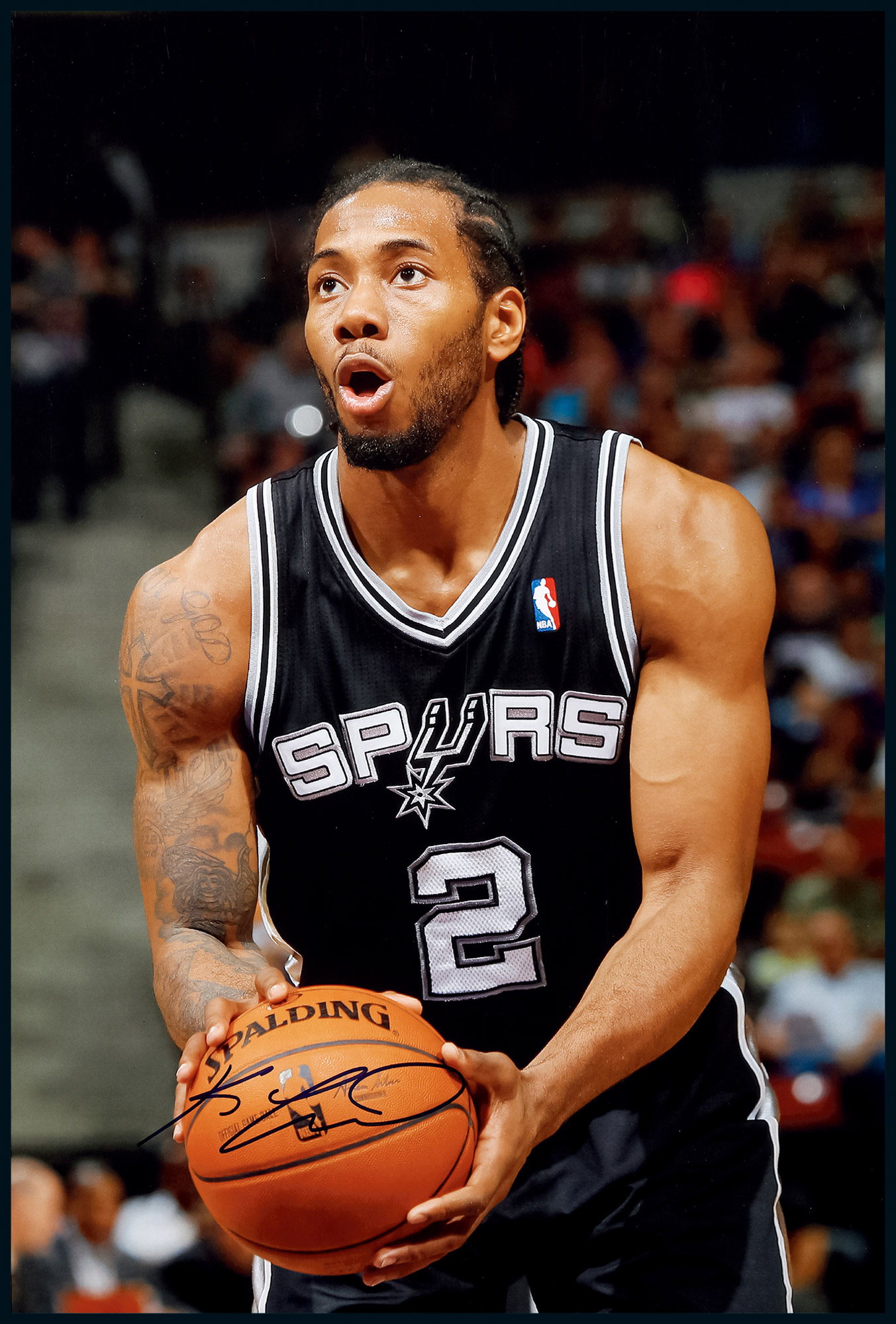 NBA巨星”科怀·伦纳德（Kawhi Leonard）亲笔签名照，附证书】拍卖品_图片_价格_鉴赏_舆图照片_雅昌艺术品拍卖网
